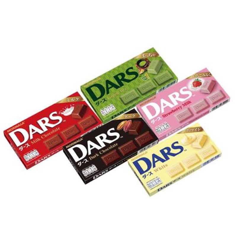 Dars chocolate 🇯🇵 นำเข้าจากญี่ปุ่น ไวท์ช็อกโกแลต มัทฉะ ดาร์ก มิลค์ ...