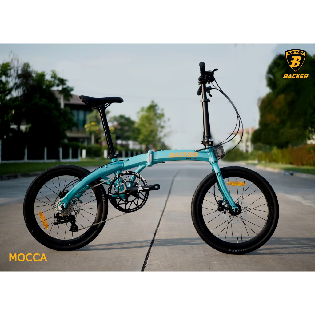 จักรยานพับได้ Backer รุ่น Mocca 10 Sp.ชุดขับเคลื่อน Sensah 10 Spขนาดวงล้อ 20นิ้ | Shopee Thailand