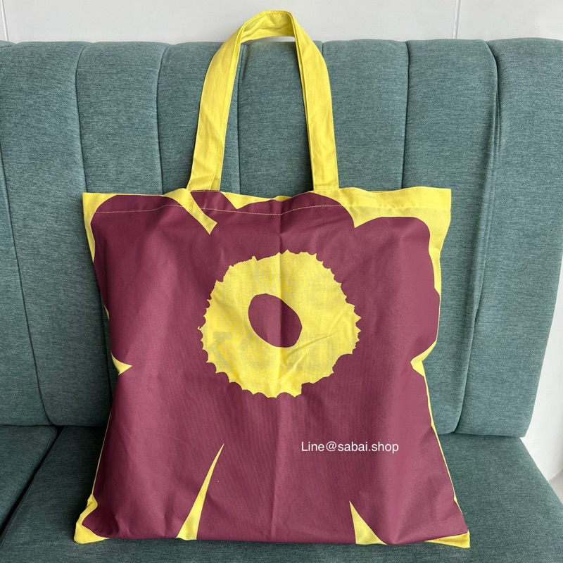 Marimekko Unikko anniversary logo totebag (not for sale) | Shopee Thailand