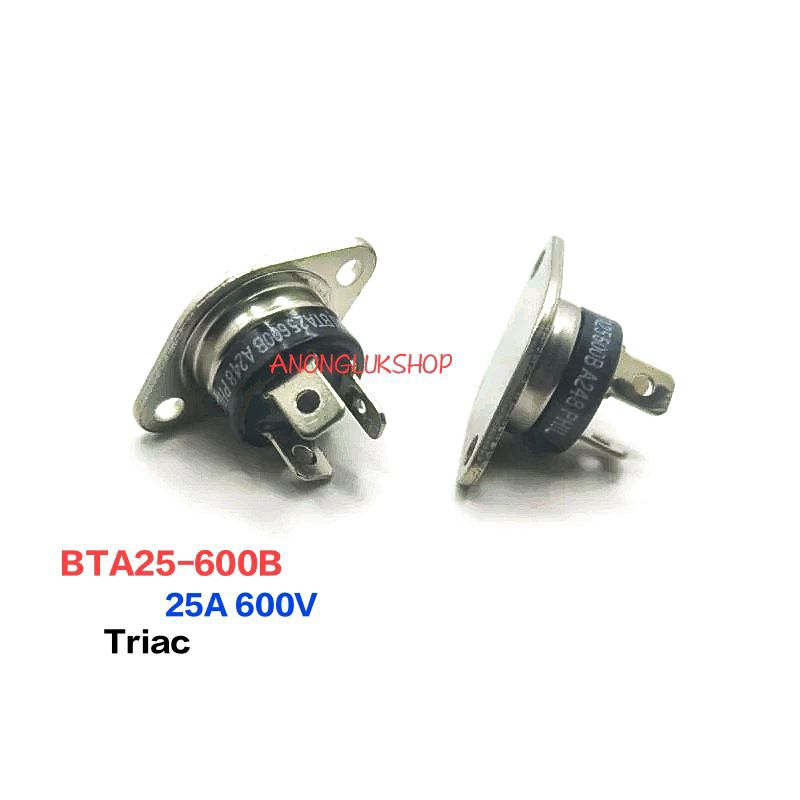 ราคาต่อ 1ตัว 👉👉 BTA25-600B BTA25600B Triac 25A 600V RD-91 ไตรแอค 600V 25A | Shopee Thailand