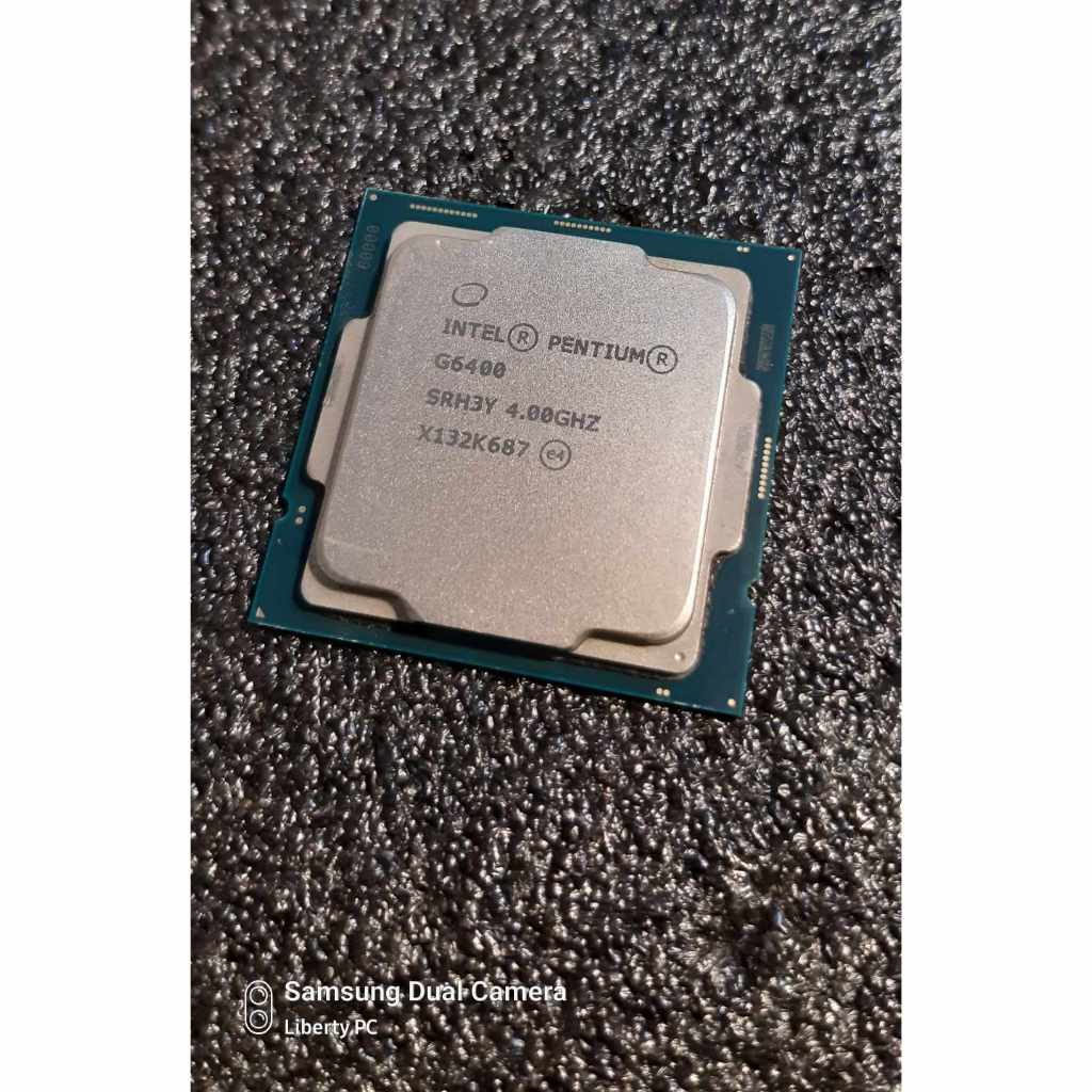 CPU (ซีพียู) INTEL PENTIUM GOLD G6400 4.0 GHz (SOCKET LGA 1200 ...