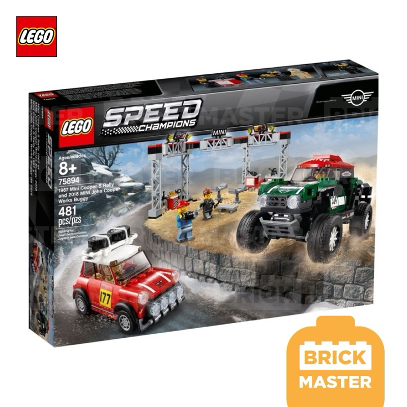 Lego 75894 Speed 1967 Mini Cooper S Rally and 2018 MINI John Cooper ...