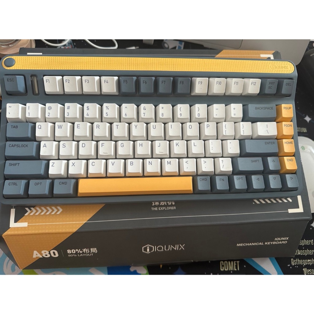[ของแท้ มือสอง] IQunix machanical Keyboard | Shopee Thailand