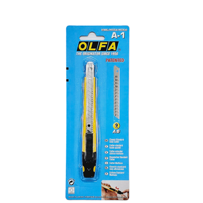 คัตเตอร์ อัลฟ่า OLFA A1 - 3BB แพ็ค1อัน | Shopee Thailand