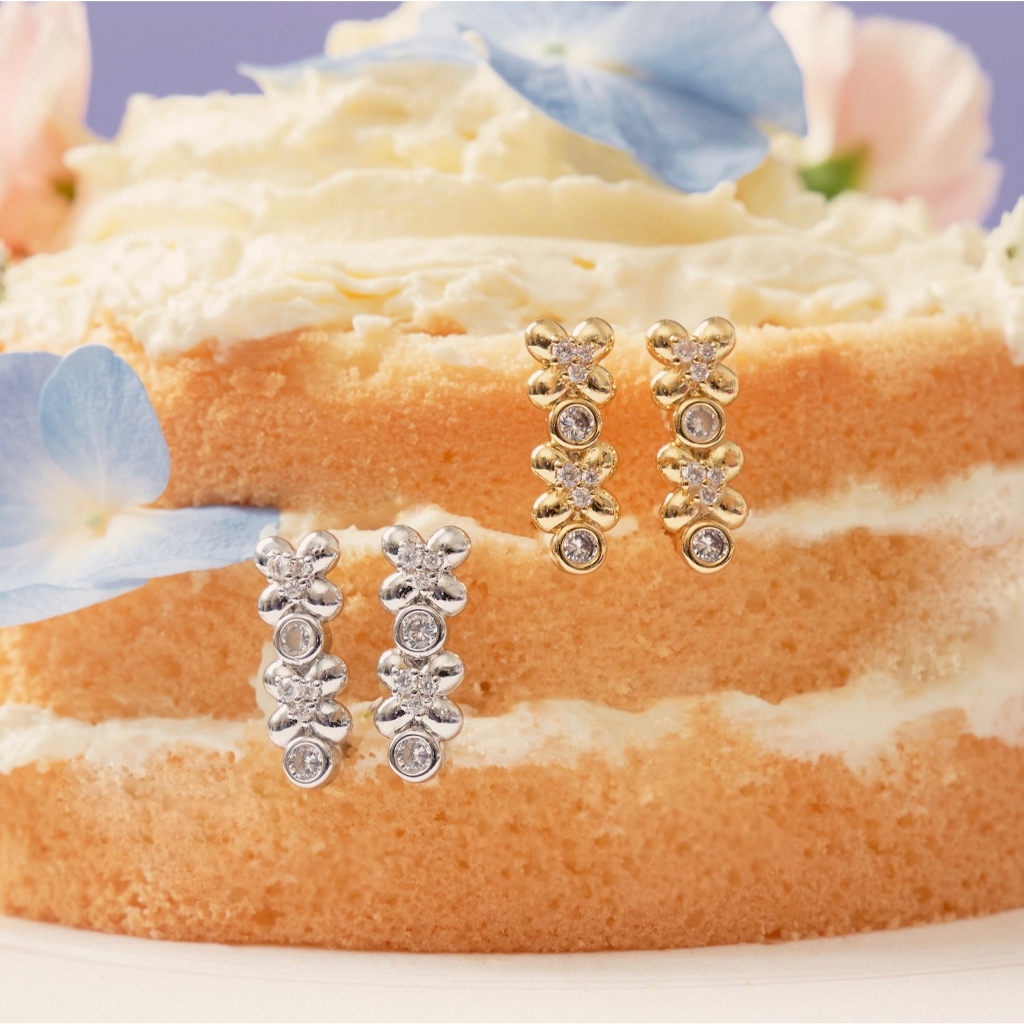 YVIS Gardenia Earring Hoop | Shopee Thailand