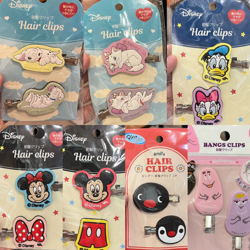 (tana.selected) disney hair clips | Shopee Thailand