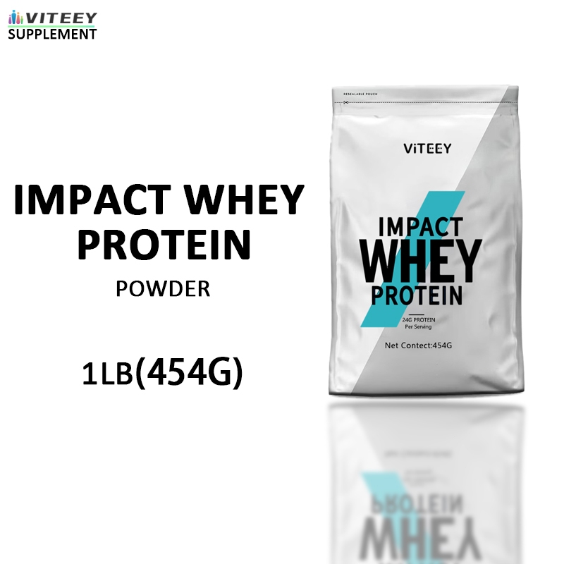 ViTEEY Impact Whey Protein Concentrate 1LB เวย์โปรตีน เพิ่มกล้ามเนื้อ ...