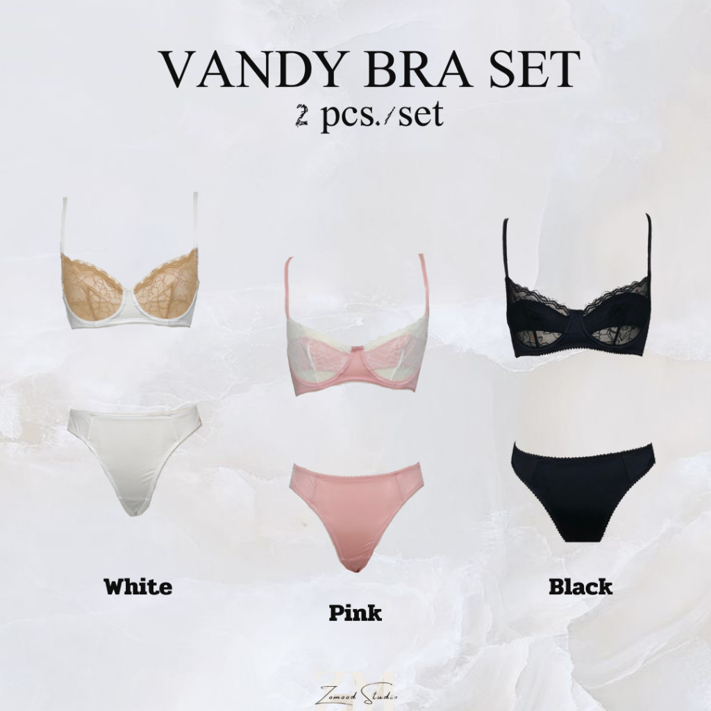 Zomood.Studio / Vendy bra set | Shopee Thailand