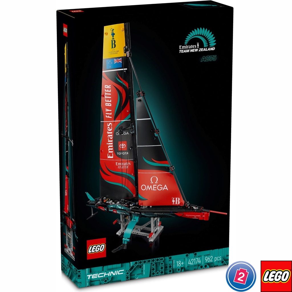 เลโก้ LEGO Technic 42174 Emirates Team New Zealand AC75 Yacht | Shopee ...