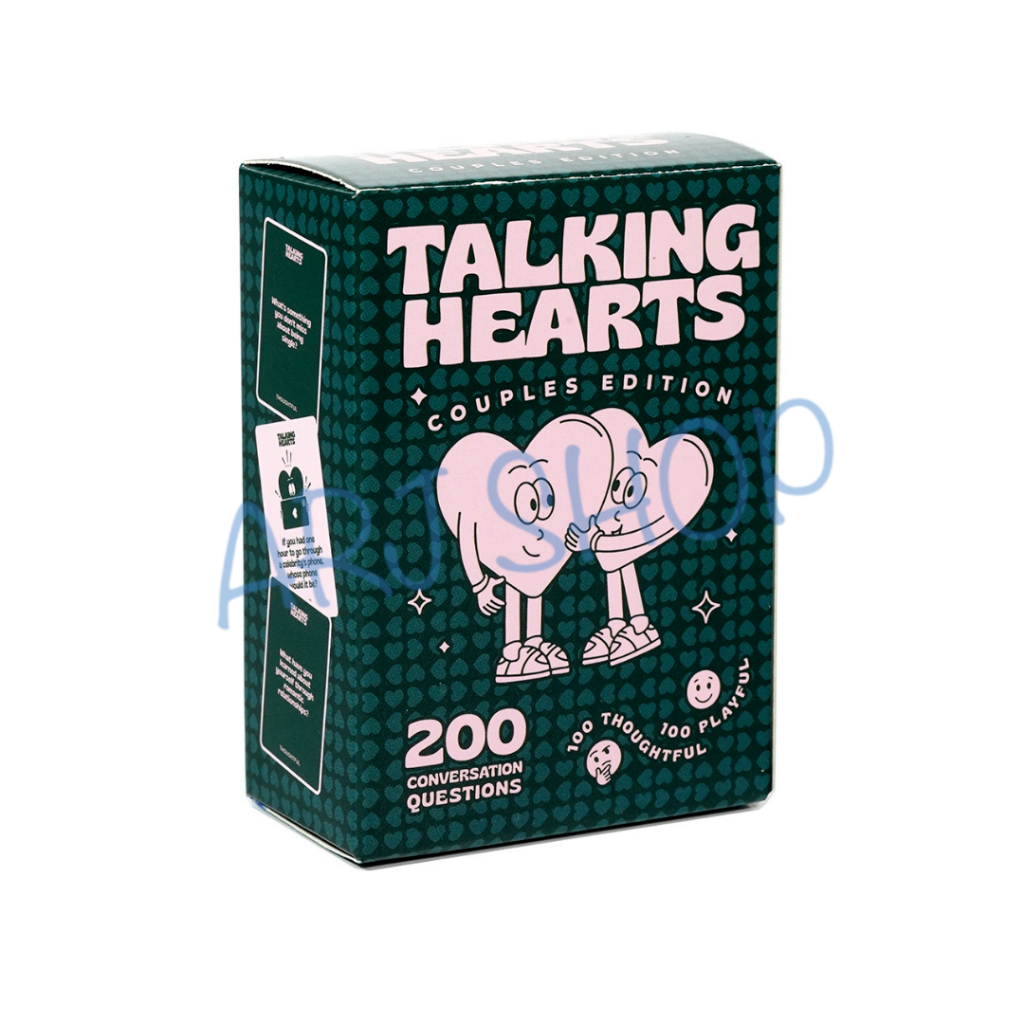 Talking hearts Board game - Conversation Cards - Couple Card Game for ...