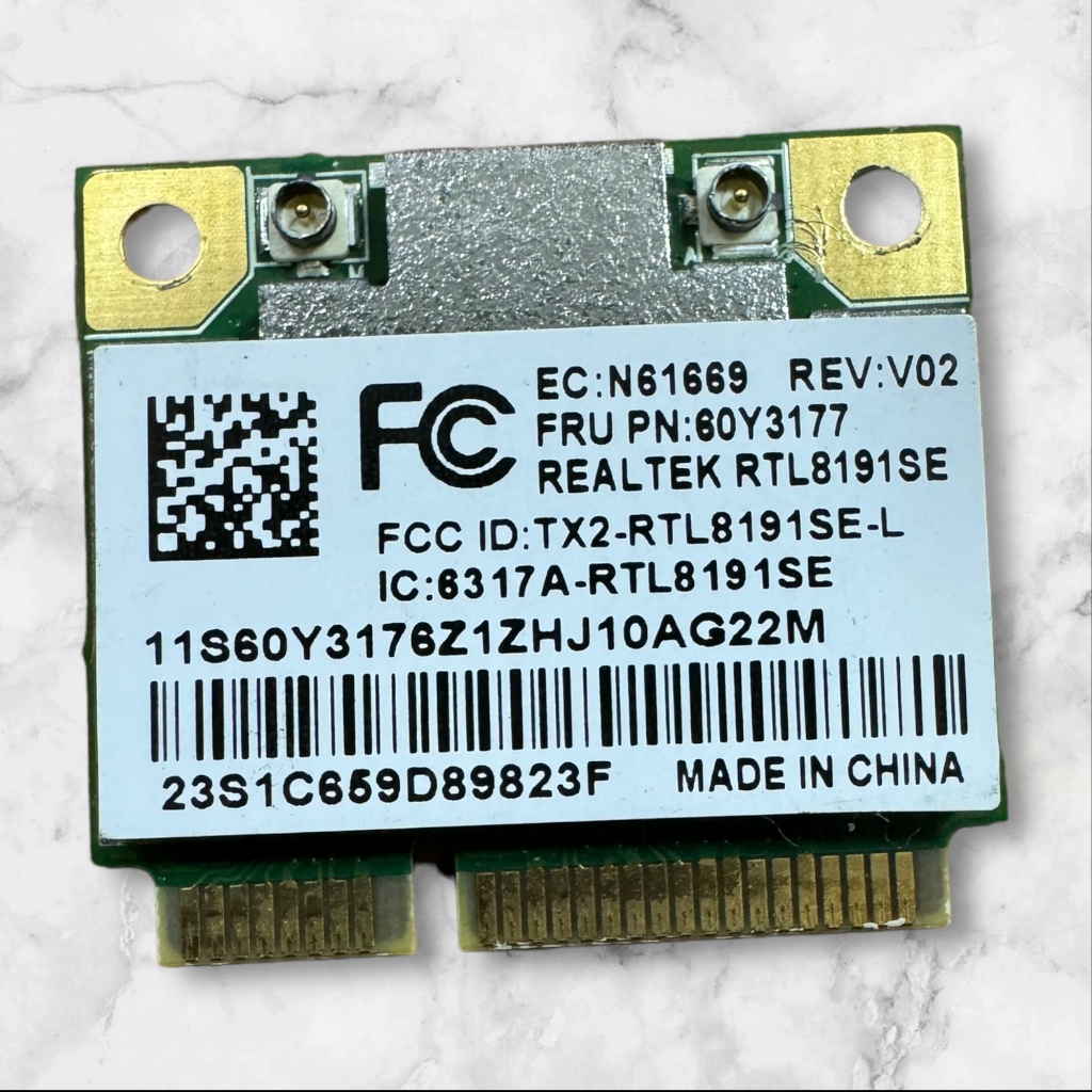 การ์ด ไวเลส ไวไฟ card wifi wireless notebook pc agn ac bg bluetooth 2 ...