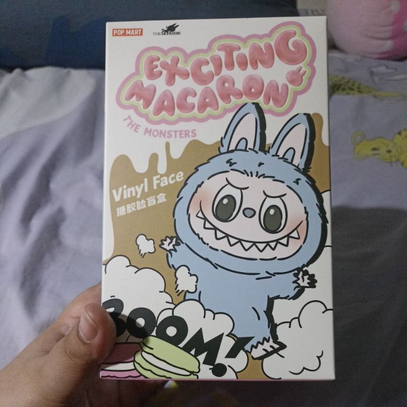 Exciting Macaron The Monsters ลาบูบู้ บินตรงจาก Pop Mart จีน | Shopee ...
