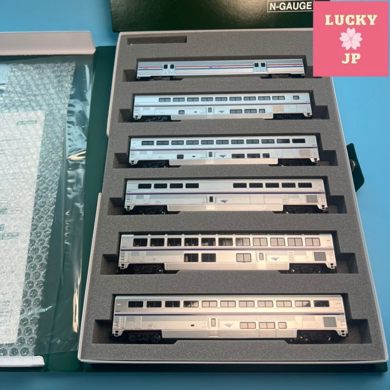 Kato N Gauge Amtrak Super Liner ชุดโมเดลรถยนต์ 6 คัน 10-1789 | Shopee ...