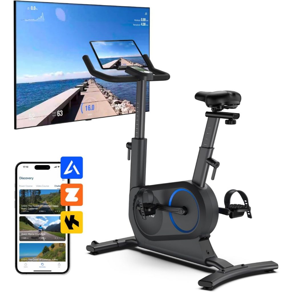 (ไม่รวมจอ) RENPHO Ai Smart Exercise Bike (จักรยานออกกำลังกาย ...
