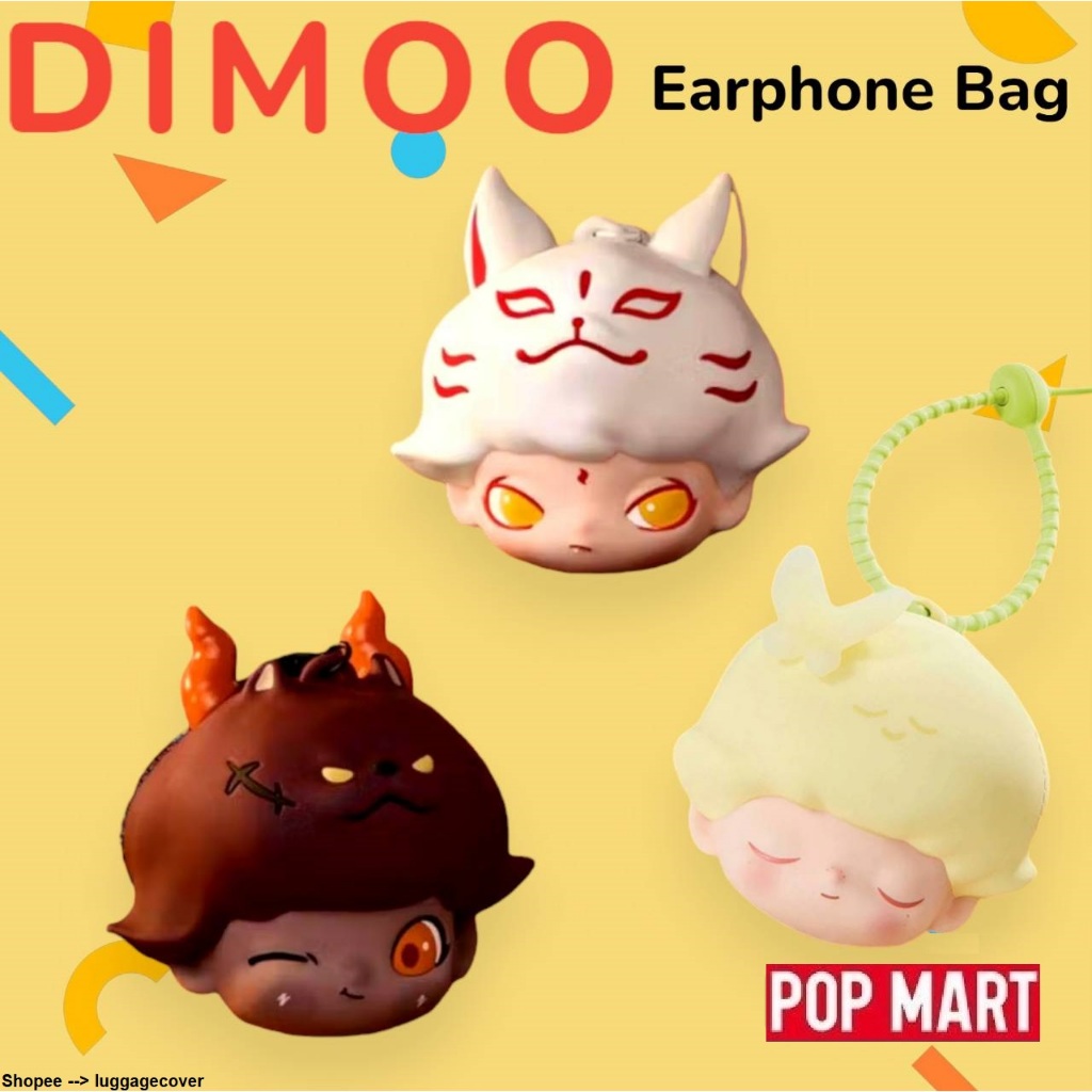 พร้อมส่ง POP MART - Dimoo : Silicone Earphone Bag | Shopee Thailand