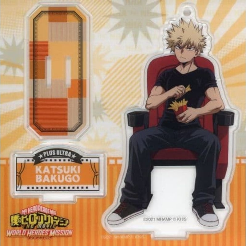 My Hero Academia – Acrylic Stand Bakugo Katsuki Wold Heroes Mission ...
