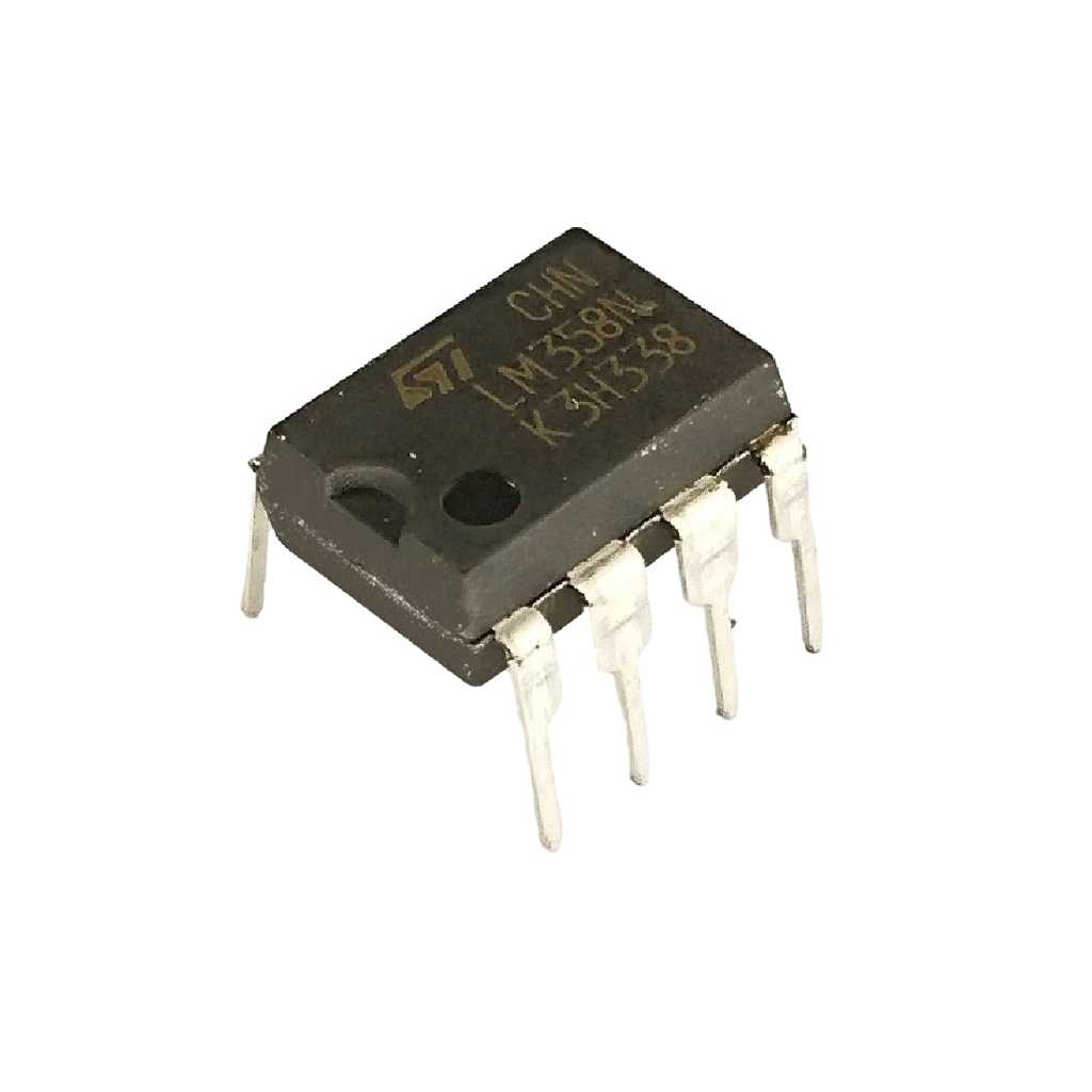 LM358N LM358 Low-Power Dual Operational Amplifiers IC ไอซี ยี่ห้อ ST ...