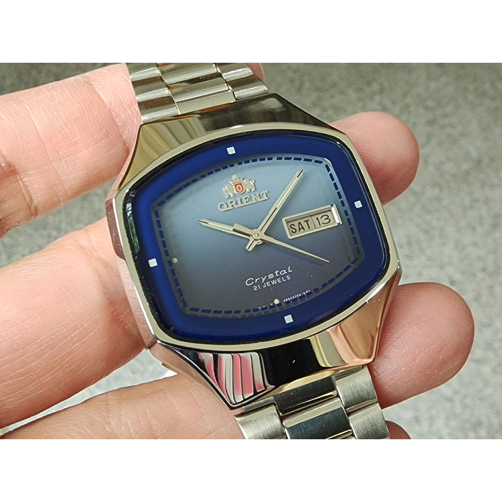 นาฬิกา Vintage Orient TV Dial จอทีวี Automatic Gents มือ 2 สภาพสวย ...