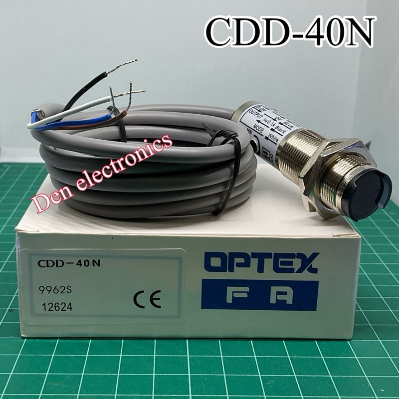 CDD-40N ยี่ห้อ OPTEX Photoelectric Sensor เซ็นเซอร์ ระยะตรวจจับ 40ซม ...