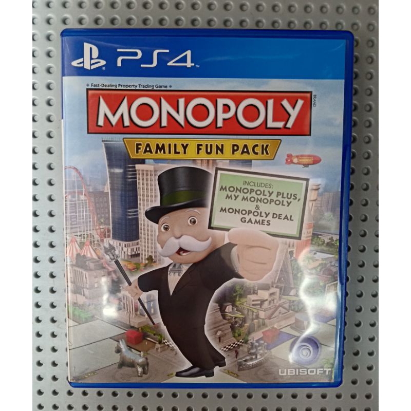 แผ่นเกม PS4 (มือ2) : MONOPOLY FAMILY FUN PACK | Shopee Thailand