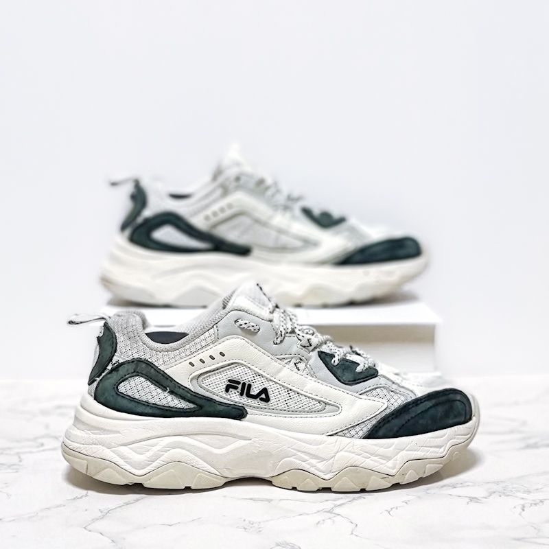 รองเท้ามือสอง แบรนด์แท้ Fila / Size 38-24 | Shopee Thailand