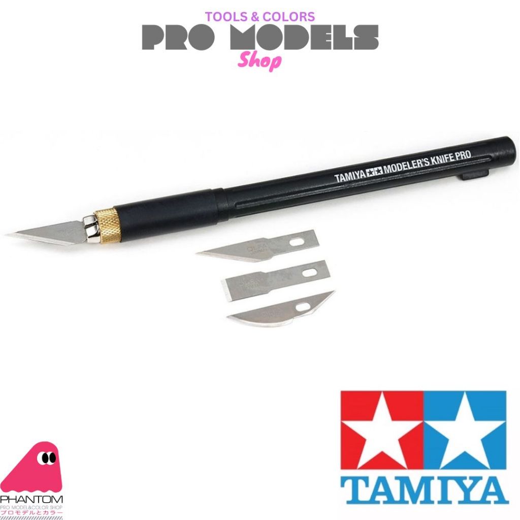 TAMIYA 74098 Modeler’s Knife PRO มีดปากกาทามิย่า พร้อมใบมีด 3 ชนิด ...