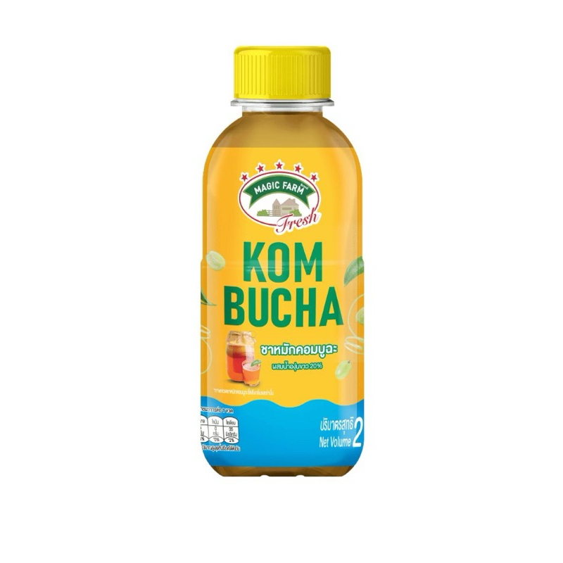 KomBucha Magic Farm Fresh 215 ml. เมจิกฟาร์มเฟรชคอมบูชา 215 มก. ...