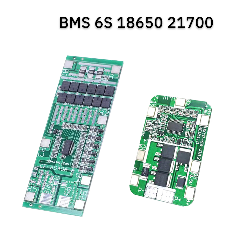 BMS 6S 22v-33.6v 15a 40a วงจรป้องกันแบตเตอรี่ เหมาะสำหรับแบตเตอรี่ ...