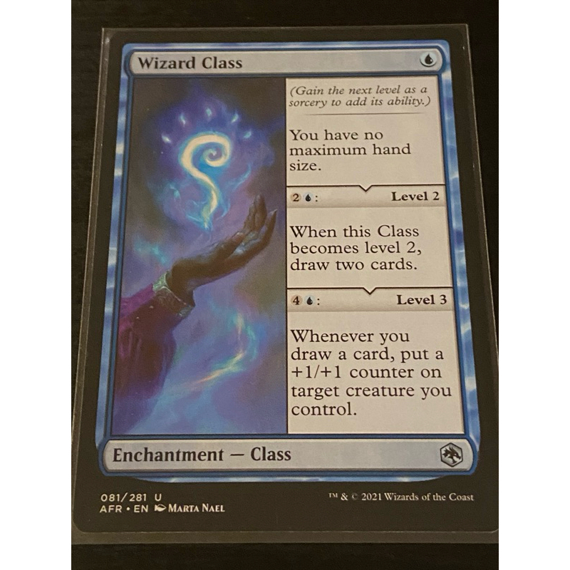 [MTG][AFR] Adventures in the Forgotten Realms: Wizard Class การ์ดแท้ ...
