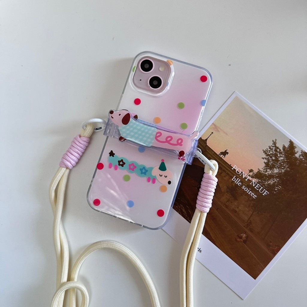 สินค้าพร้อมส่ง เคสมือถือ ลาย เคสสะพายหมา TPU-S1358 | Shopee Thailand