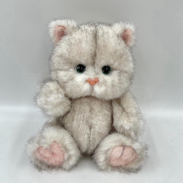 TEDDY TALES CAT GREY COLOR 20CM | Shopee Thailand