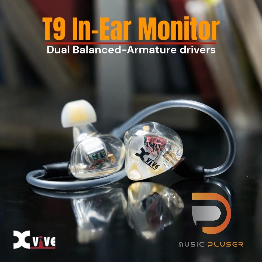 Xvive T9 In-Ear Monitor Dual Balanced-Armature drivers ตอบสนองดีความถี่ 20 Hz – 16.5 kHz ชั้นนำ ...