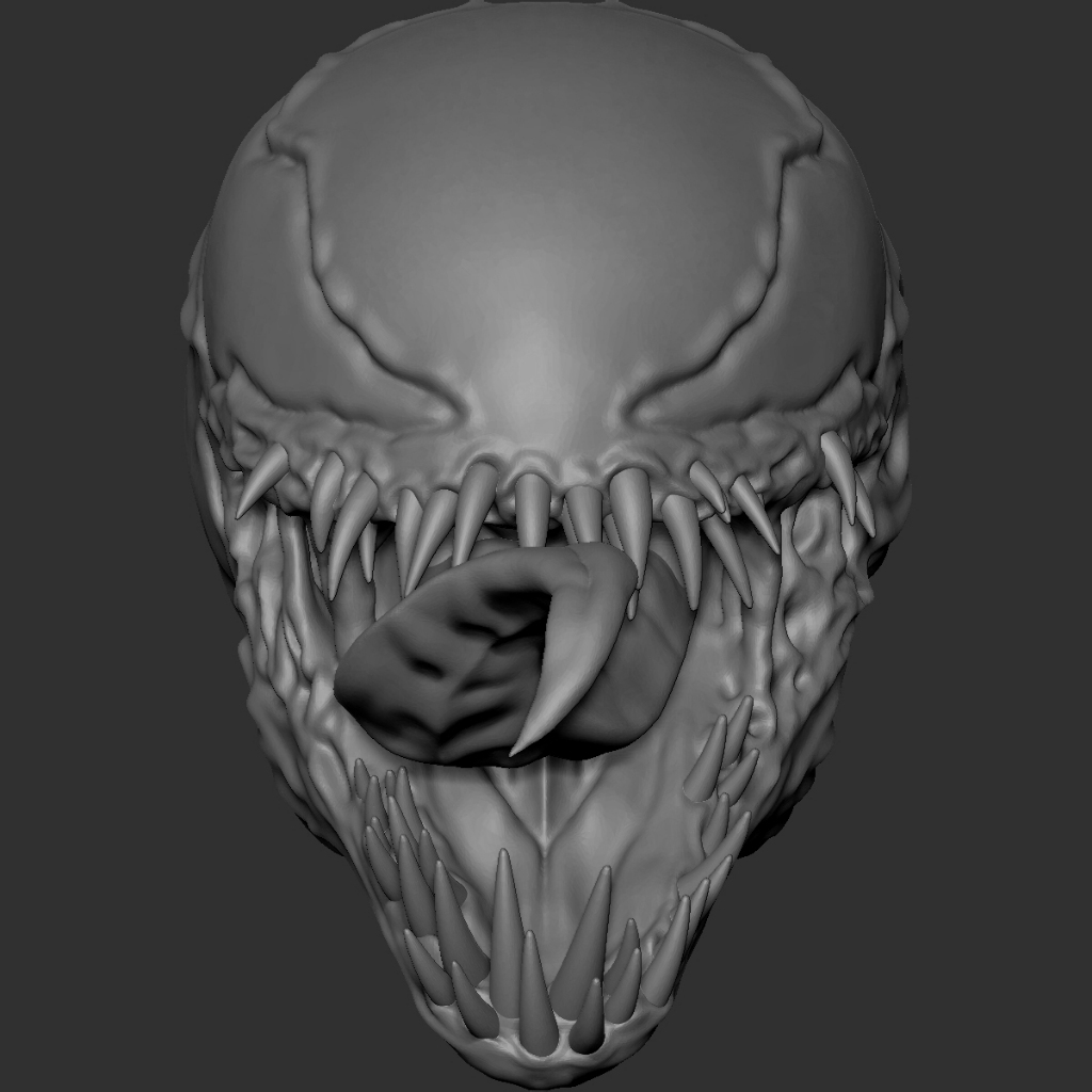 Venom - Headsculpt for Action Figures 3D print model | Shopee Thailand