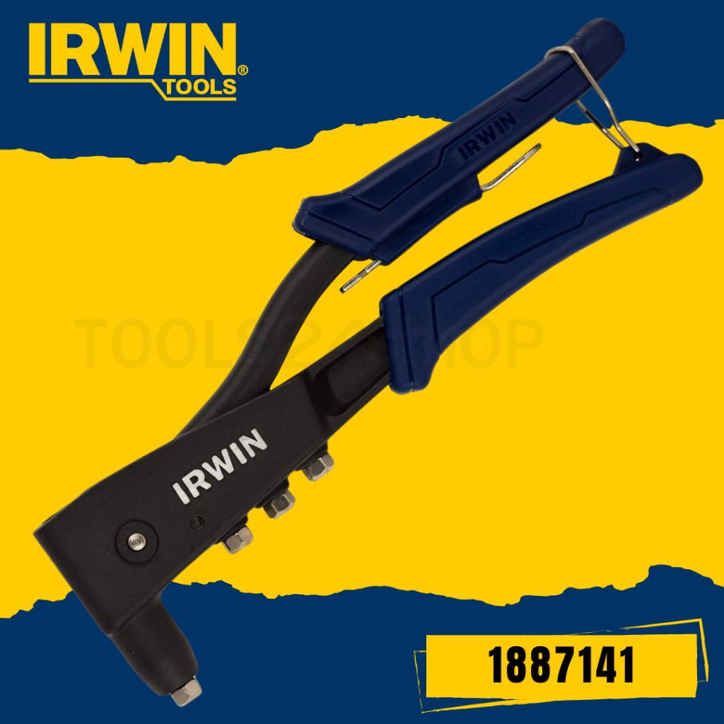 IRWIN คีมย้ำรีเวท 4 ตัว R250 PRO No.1887141 | Shopee Thailand