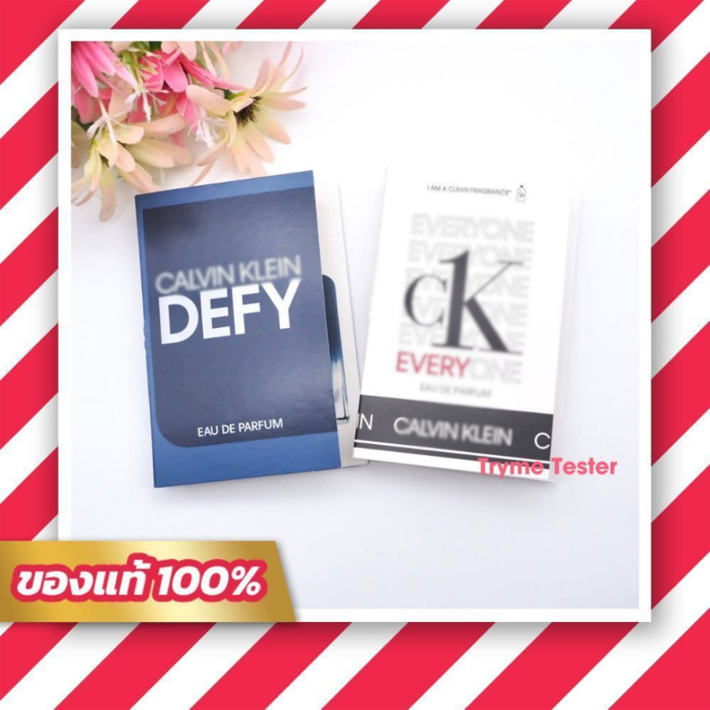 ฉลากไทย น้ำหอม Calvin Klein กลิ่น Everyone /Defy/Eternity 1.2ml ...
