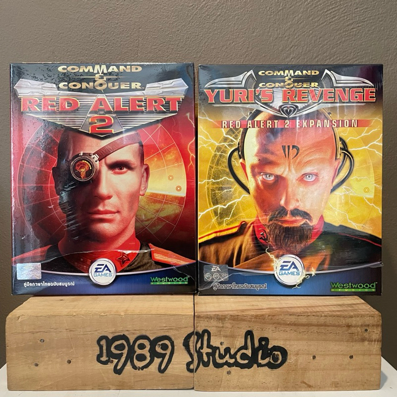 Red Alert 2 & Yuri’s : ลิขสิทธิ์แท้ กล่องใหญ่ กล่องภาษาไทย แผ่นเกมพีซี ...