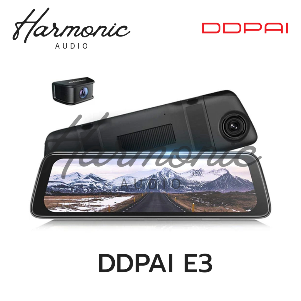 DDPAI E3 กล้องติดรถยนต์ กล้องติดหน้ารถ ความละเอียด 1440P 2K | Shopee ...