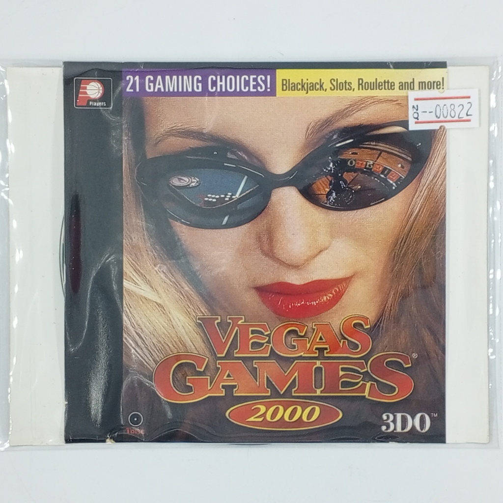 [00822] VEGAS GAMES 2000 (US) แผ่นเกมก็อปปี้ PS1 แผ่นเกมปั๊มโรงงาน มือ ...