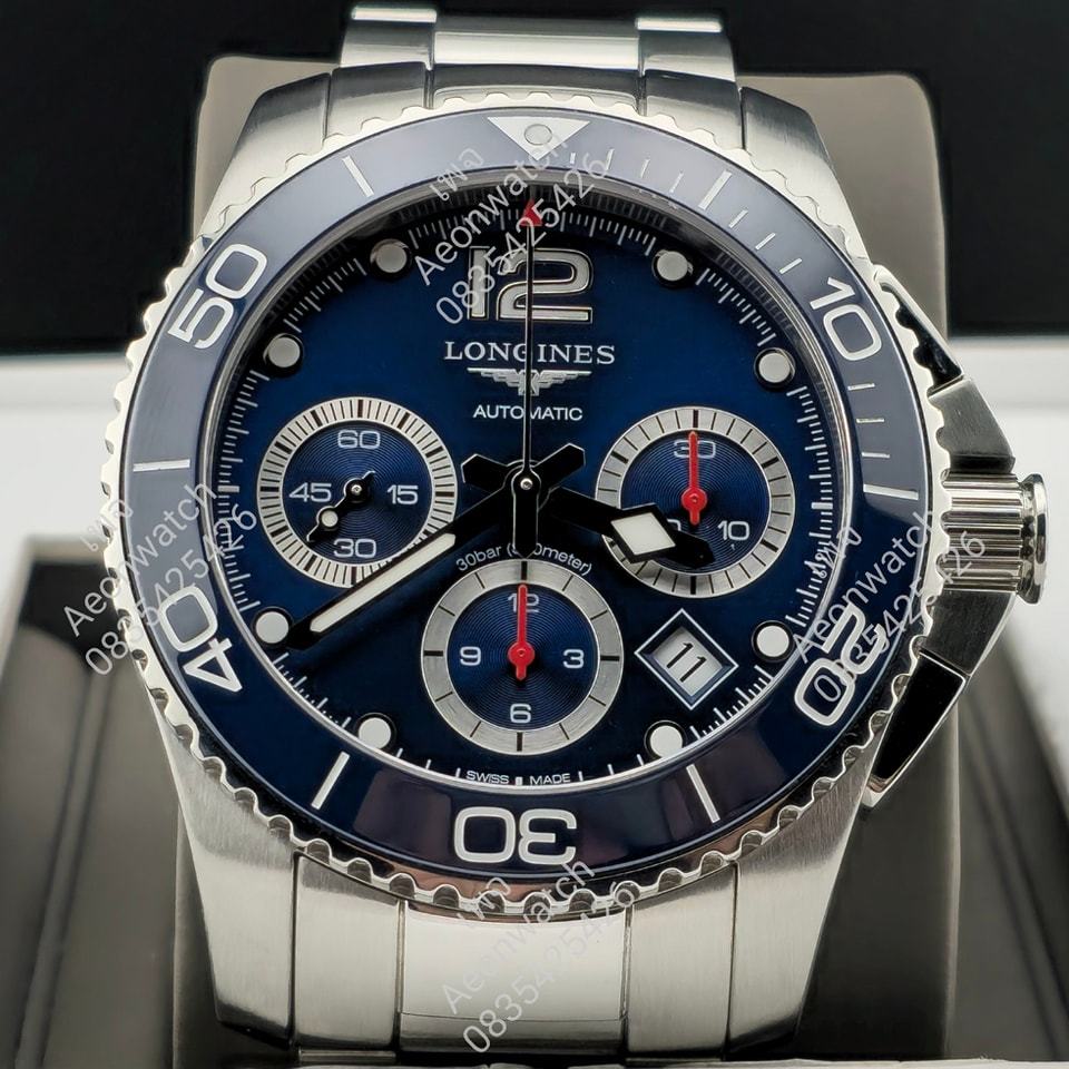 Longines HydroConquest automatic chronograph | Shopee Thailand