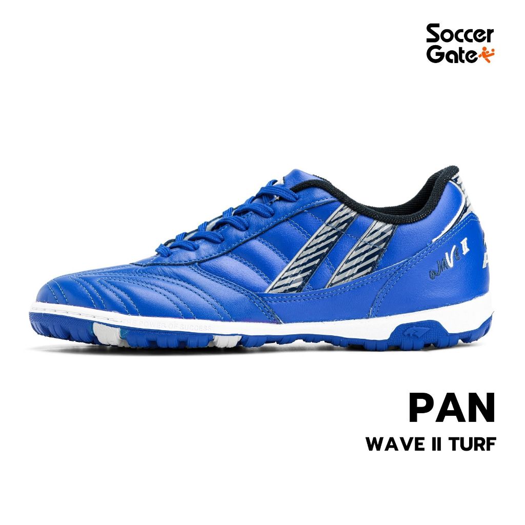 PAN WAVE II TURF(BS) รองเท้าฟุตบอลร้อยปุ่มของแท้ [โค้ด SOC5MAY ลดสูงสุด ...