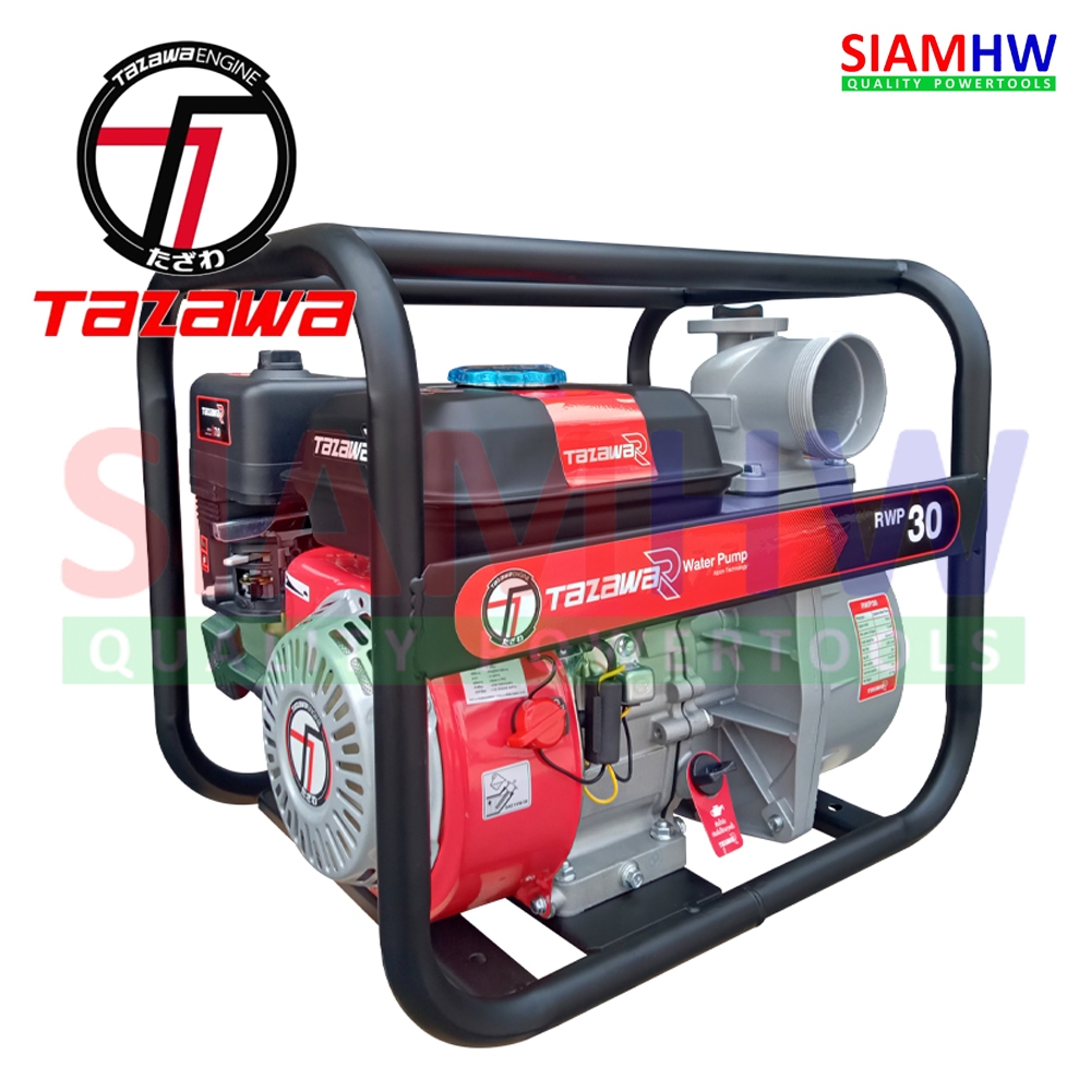TAZAWA RWP-30 เครื่องสูบน้ำ ขนาด 3นิ้ว H.26m 1000L/min 7HP | Shopee Thailand