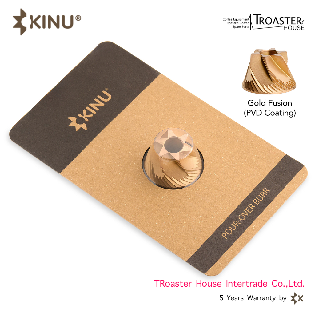 Kinu M47 Gołd Fusion 2024 and POB G2 Pour Over Burr Gen 2 เคลือบทอง และ ...