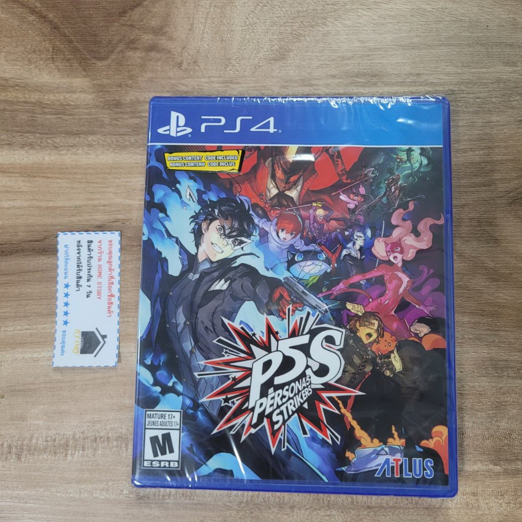 [มือ 1] แผ่นเกม PS4 เกม P5s Persona 5 Strikers ภาษา Eng | Shopee Thailand