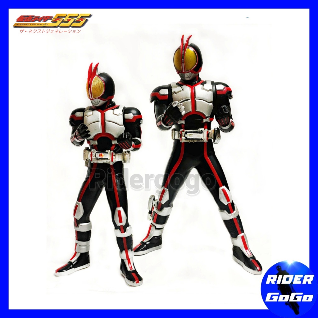 โมเดล ตัวซอฟ มาสไรเดอร์ ไฟซ์ Kamen Rider Faiz 555 soft figure สภาพสวย ...