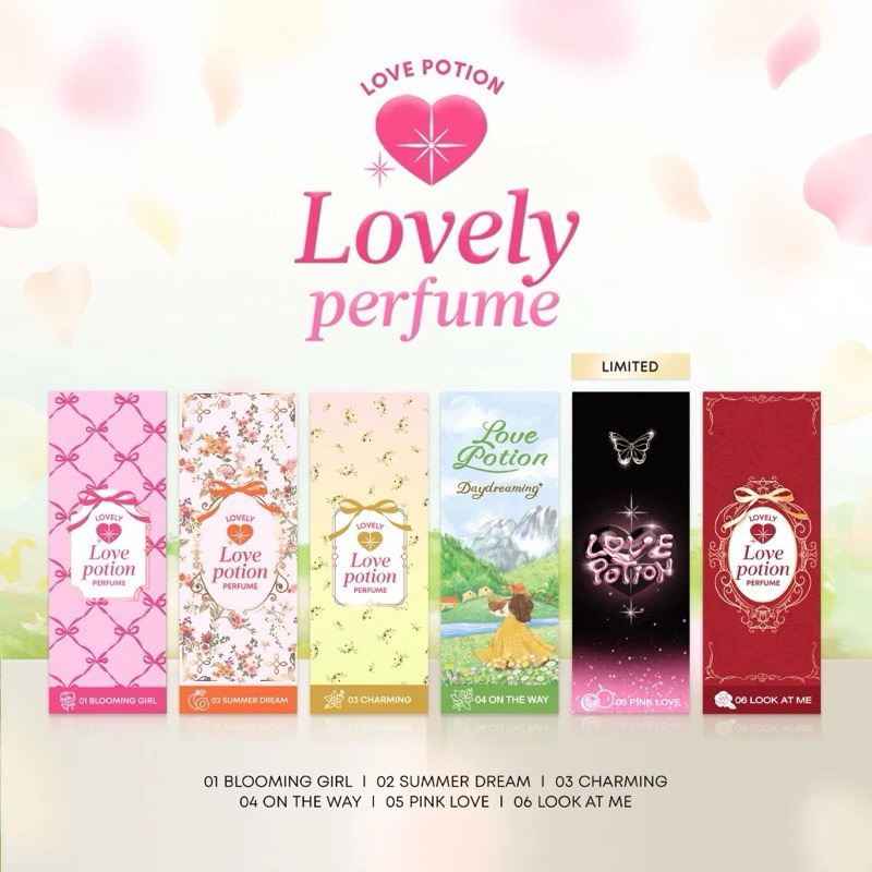 [ส่งด่วน ของแท้100%] น้ำหอม Lovepotion Lovely perfume พร้อมส่ง 10 ml. | Shopee Thailand