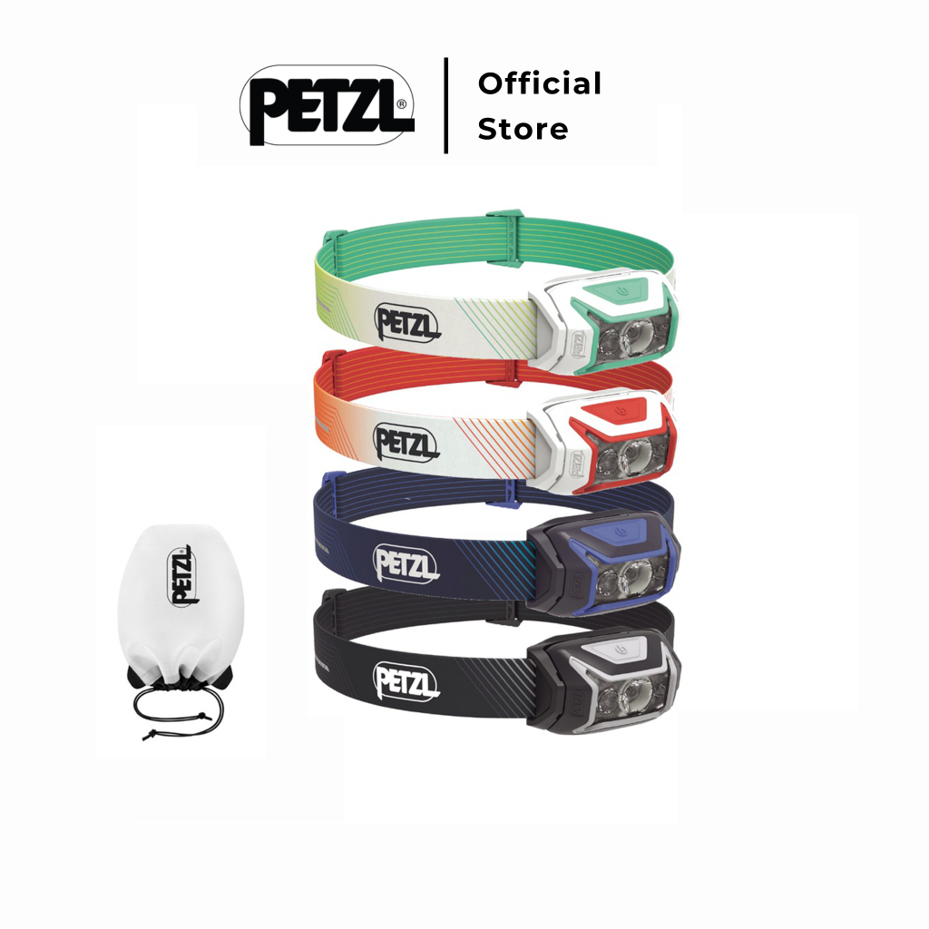 Petzl ไฟฉายคาดหัว รุ่น [ ACTIK CORE 600 LM ] Headlamp Outdoor เฮดแลมป์ ...