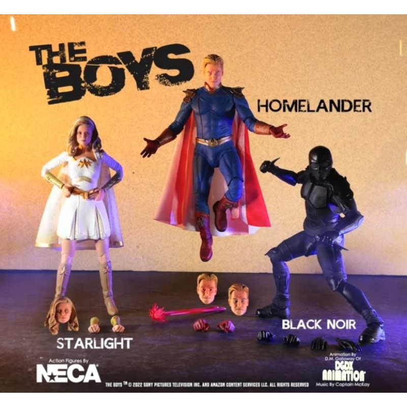 The Boys NECA 7" Figure (Set3ตัว) | Shopee Thailand
