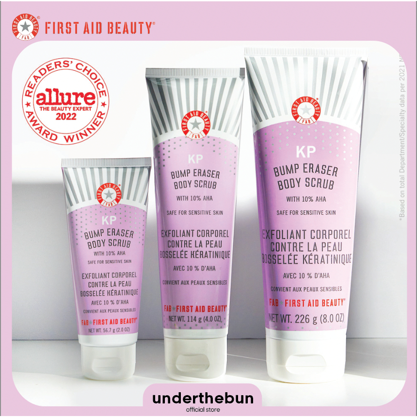 First Aid Beauty - KP Bump Eraser Body Scrub สครับ แก้ปัญหาขนคุดโดย ... First Aid Beauty - KP Bump Eraser Body Scrub สครับ แก้ปัญหาขนคุดโดย ...