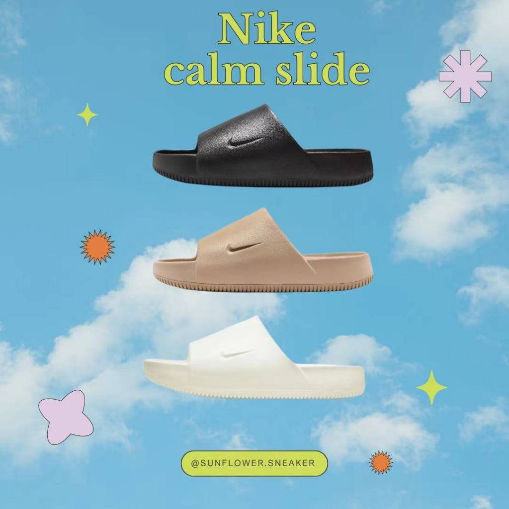 [พร้อมส่ง-พรีออเดอร์] รองเท้าแตะ Nike clam slide ของแท้ 100% | Shopee ...