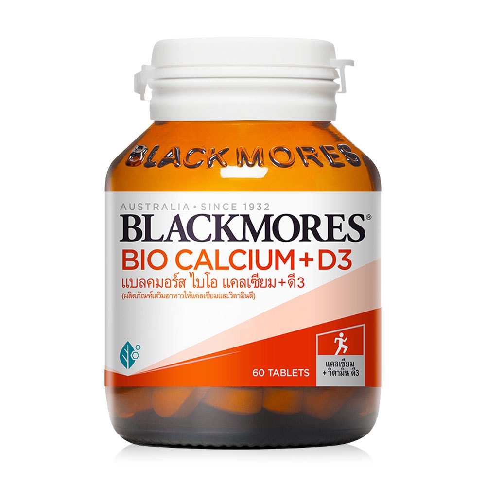 (ของแท้ 100%) วิตามิน Blackmores Bio Calcium+D3(60 Tablets)(เราจำหน่าย ...